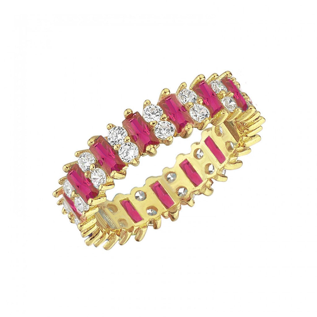 RUBY BAGUETTE RING – ELEGANT GIRLS
